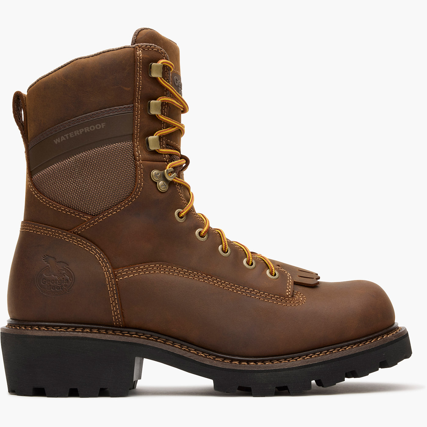 Georgia Boot Core 37 9" Scalloped Heel Waterproof Work Boot – Lehigh ...
